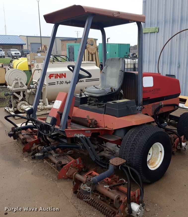 (2) Toro Reelmaster 5500D reel mowers in Haysville, KS | Item DQ7042 for sale | Purple Wave