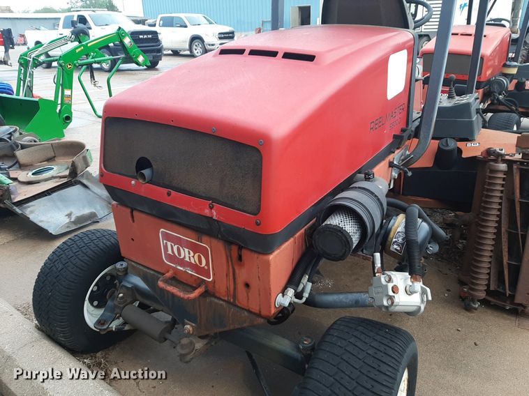 (2) Toro Reelmaster 5500D reel mowers in Haysville, KS | Item DQ7042 for sale | Purple Wave