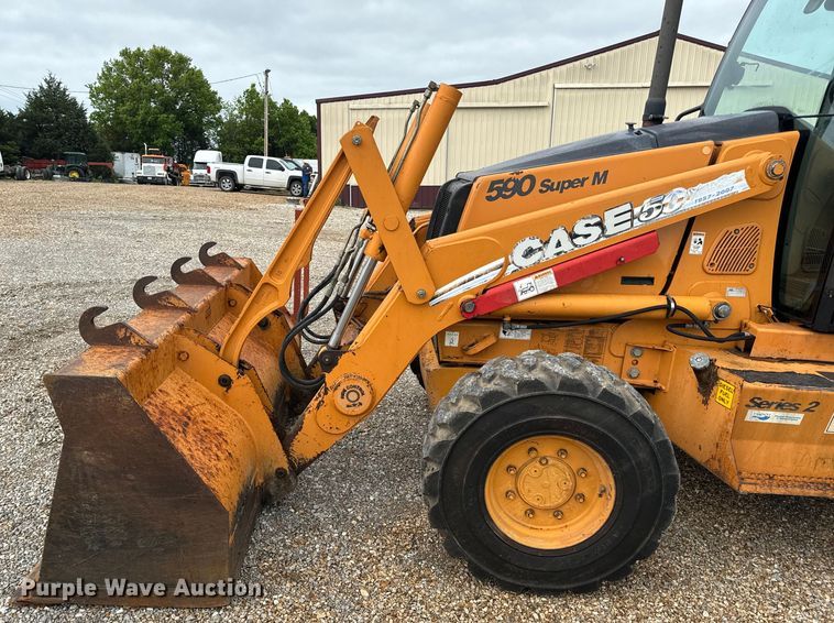 Case 590 Super M Series 2 backhoe in New Bloomfield, MO | Item EH6737 ...