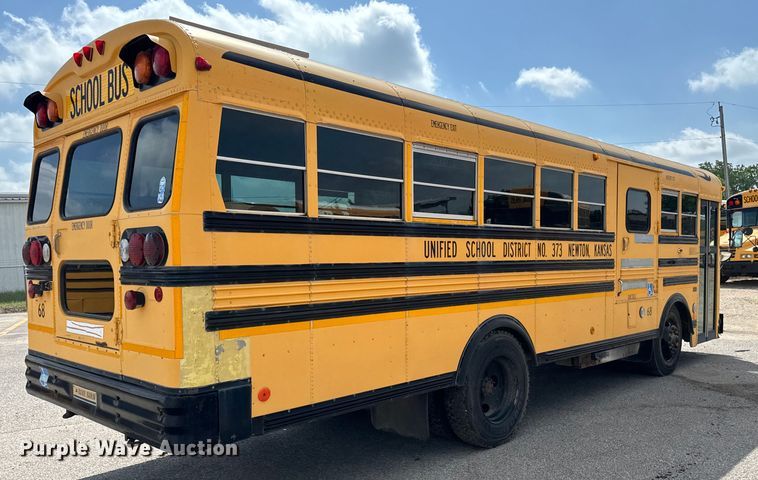 1998 Blue Bird TC2000 school bus in Newton, KS | Item NL9732 sold ...
