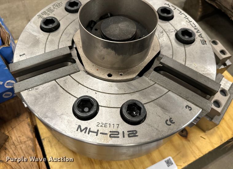 (3) Samchully jaw lathe chucks in Newton, KS | Item NL9748 sold ...