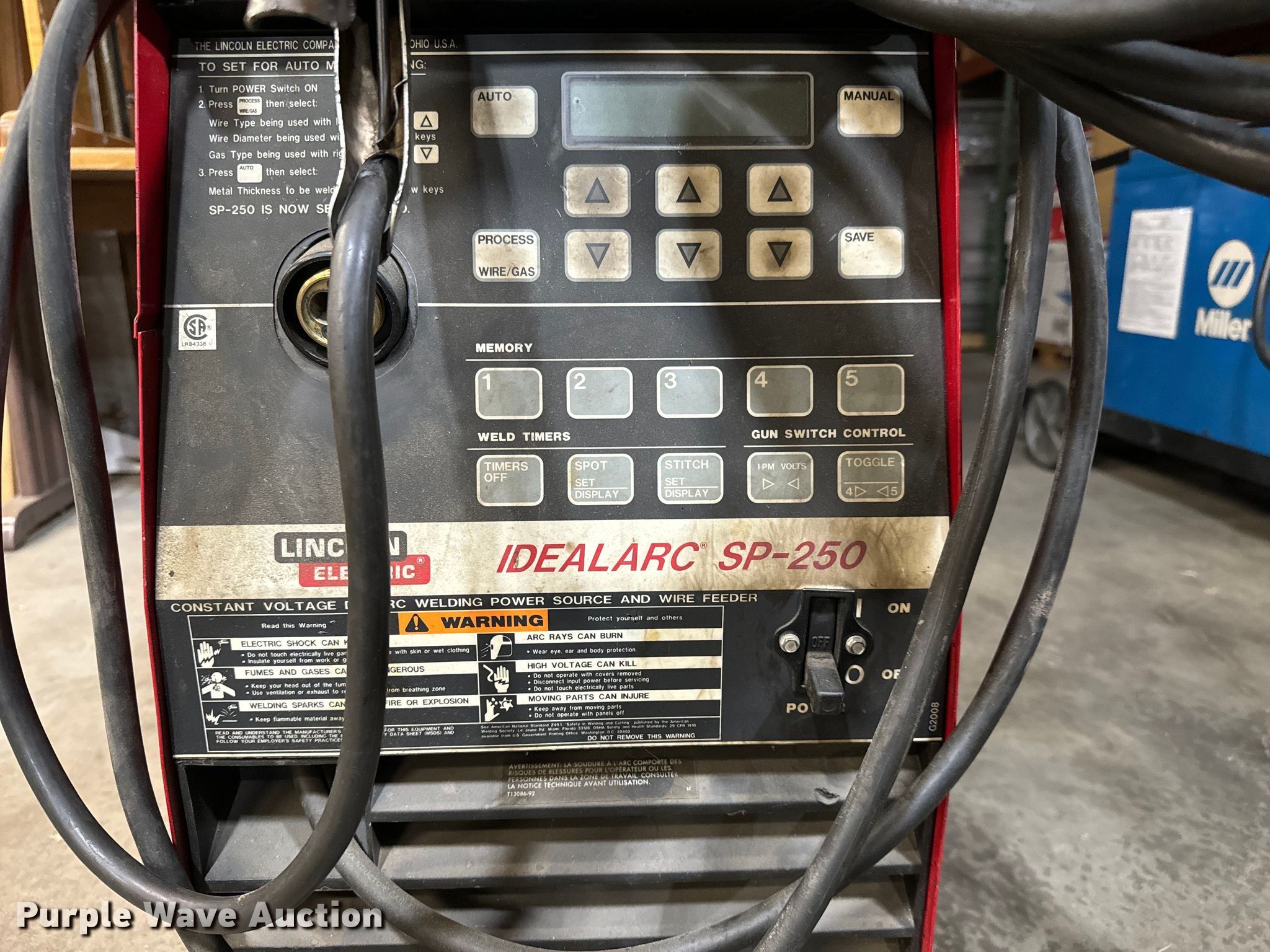 Lincoln Electric Idealarc SP-250 welder in Newton, KS | Item NL9753 ...