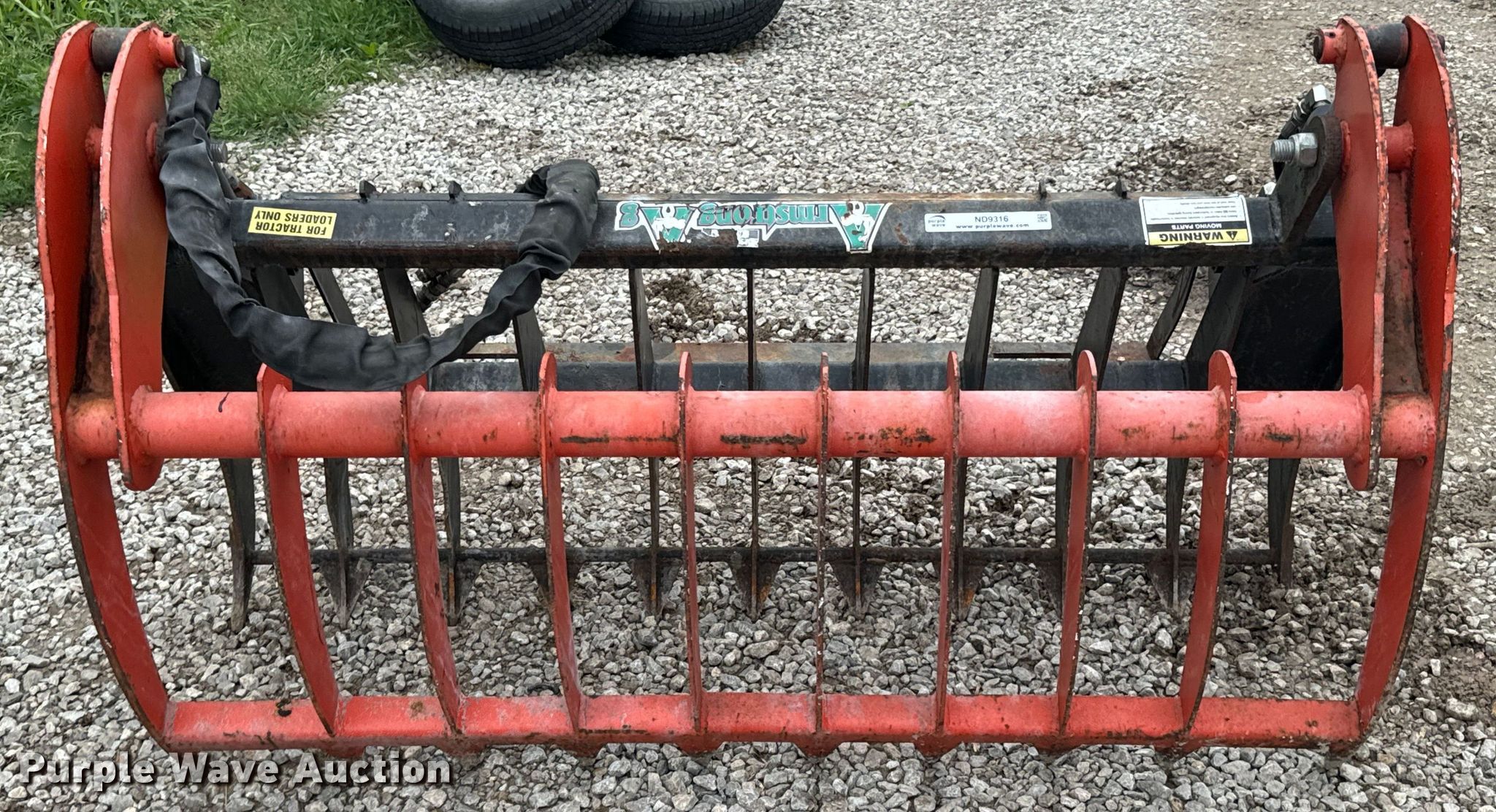 Armstrong Ag grapple bucket in Oologah, OK | Item ND9316 sold | Purple Wave