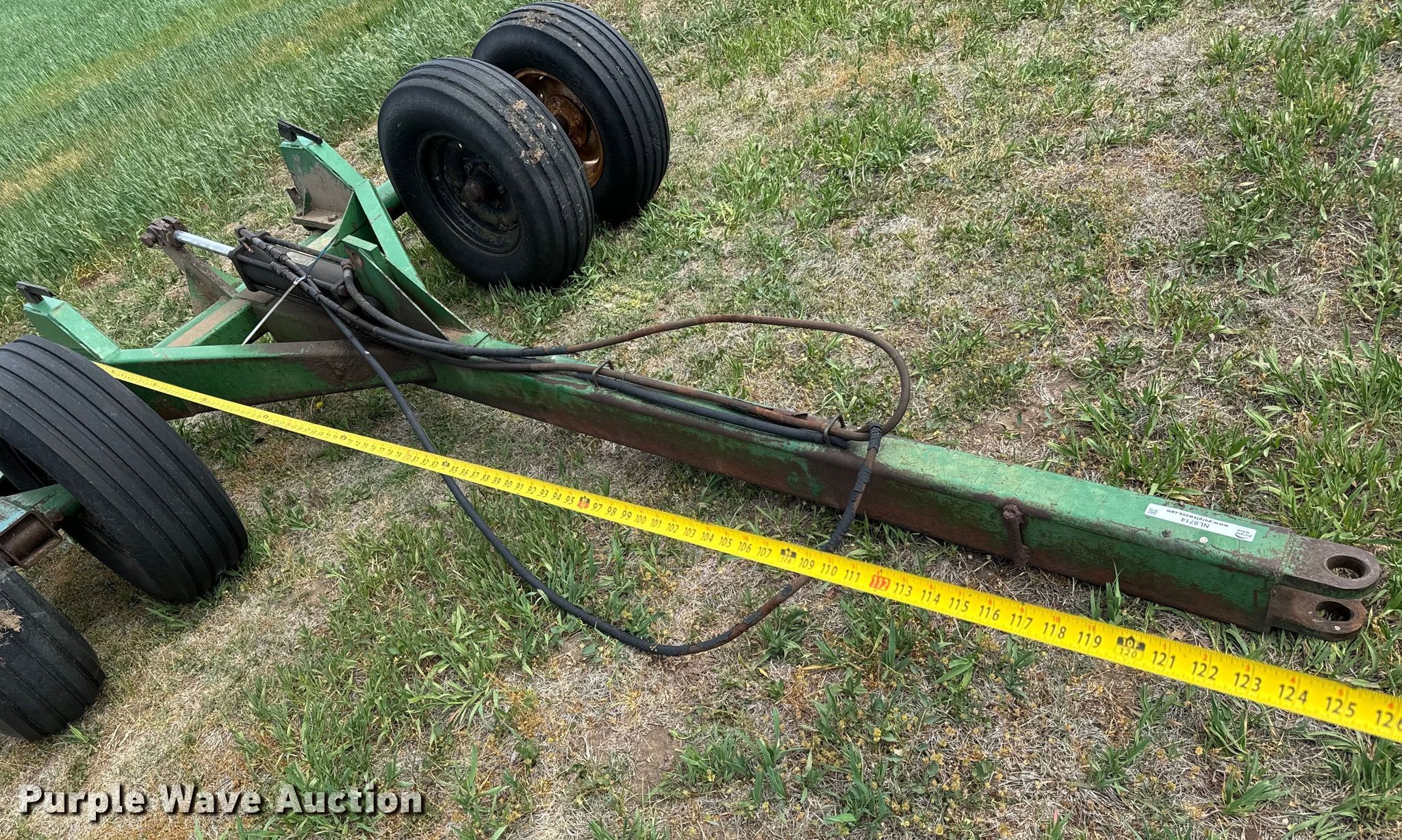 Implement dolly in Lyons, KS | Item NL9714 sold | Purple Wave