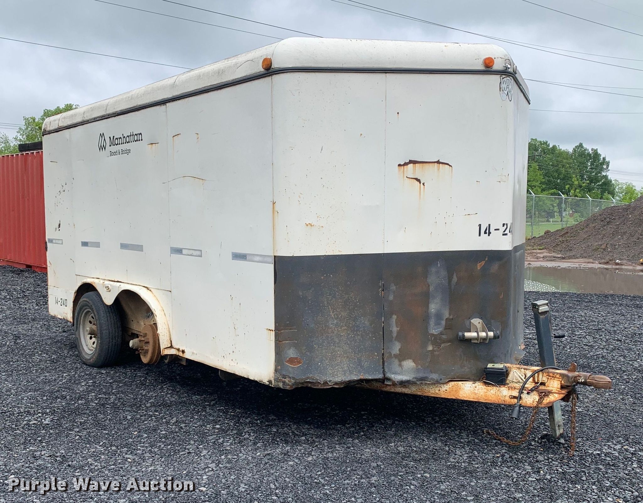2006 W-W Trailers 15x6JJ enclosed cargo trailer in North Little Rock , AR | Item DM7821 for sale ...