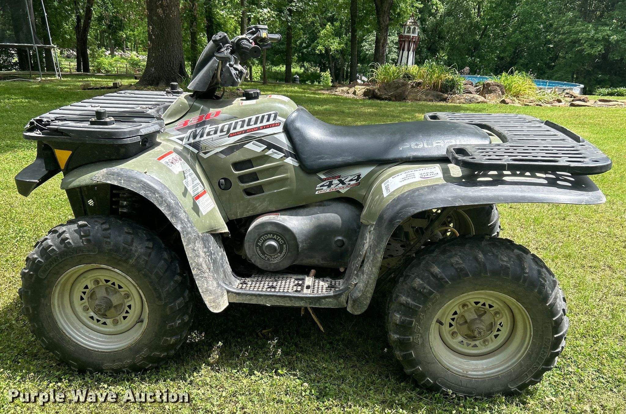 2004 Polaris Magnum 330 Atv In Broken Arrow Ok Item Do6477 For Sale