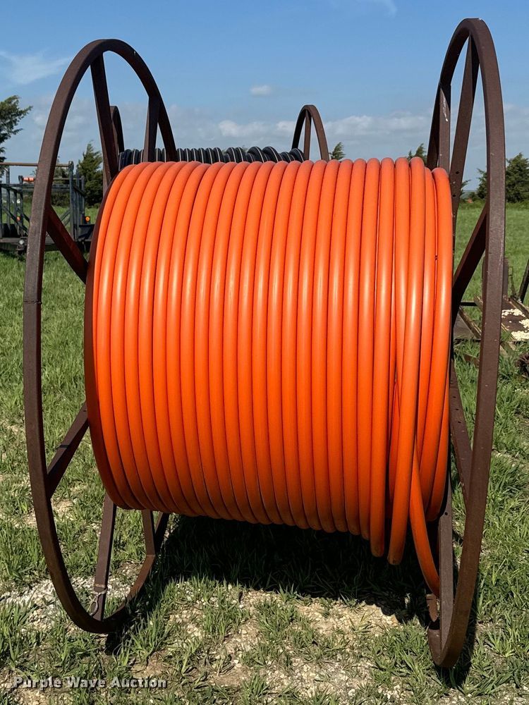 (2) pipe reels in Abilene, KS | Item EJ2705 for sale | Purple Wave