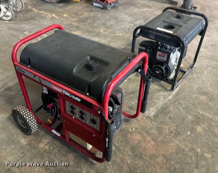 (2) Coleman Powermate generators in Marysville, KS | Item EJ2758 sold ...