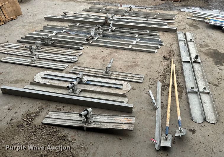 Concrete tools in Marysville, KS | Item EJ2766 sold | Purple Wave