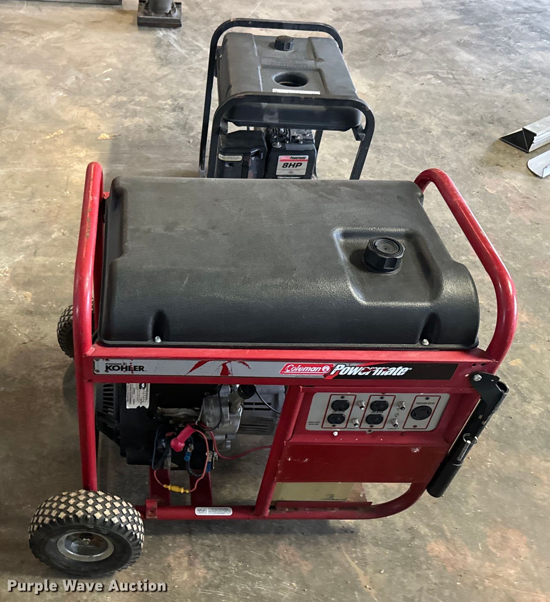 (2) Coleman Powermate generators in Marysville, KS | Item EJ2758 sold ...