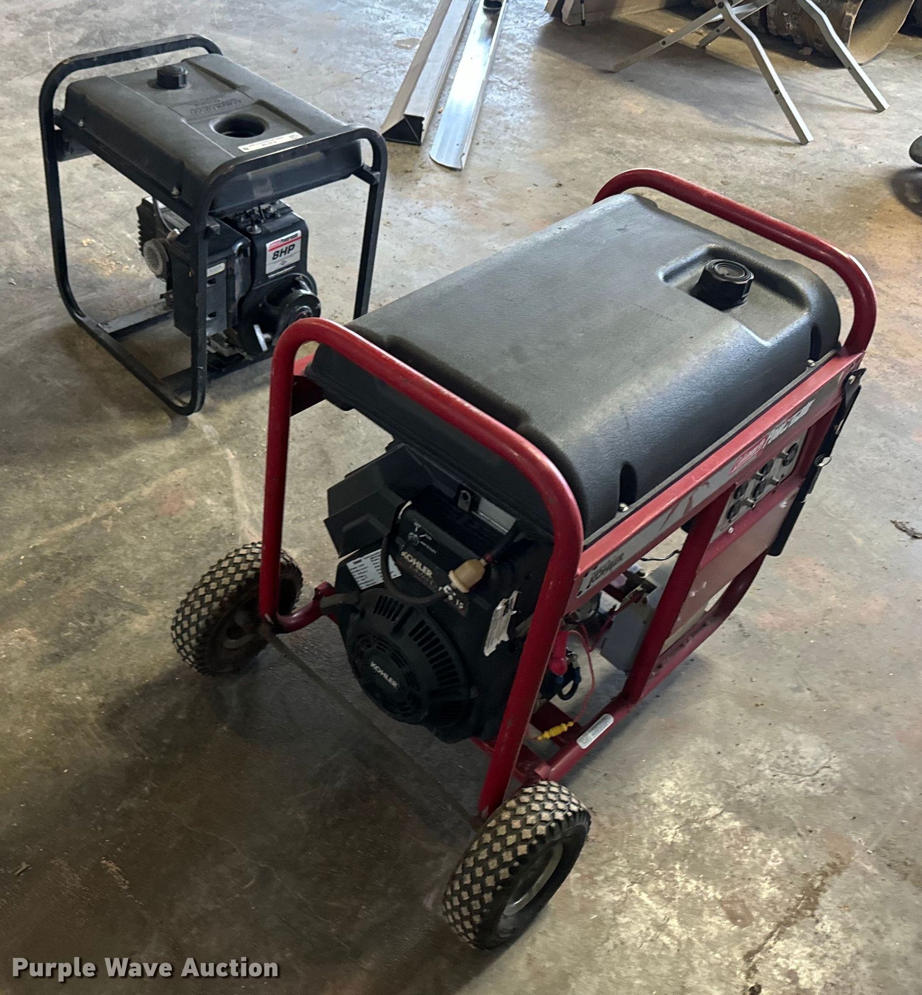(2) Coleman Powermate generators in Marysville, KS | Item EJ2758 sold ...