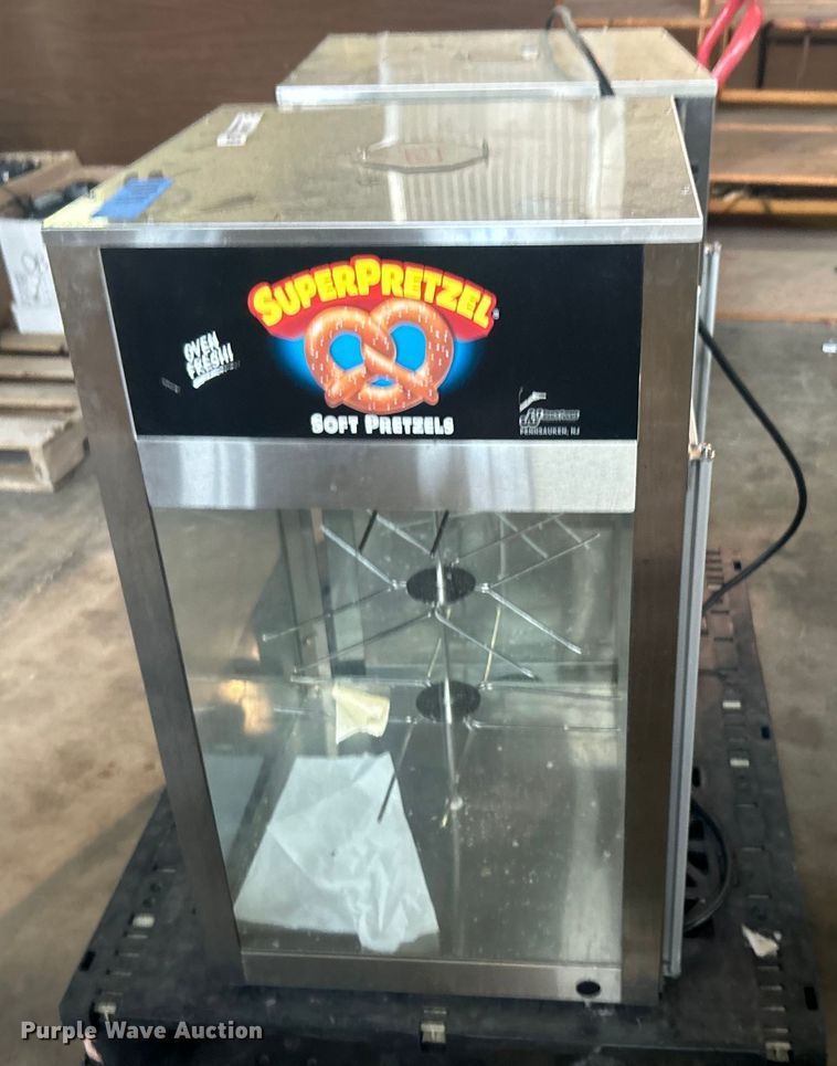 (2) - J&J Super Pretzel 825 pretzel warmer in Tulsa, OK | Item EG0427 ...