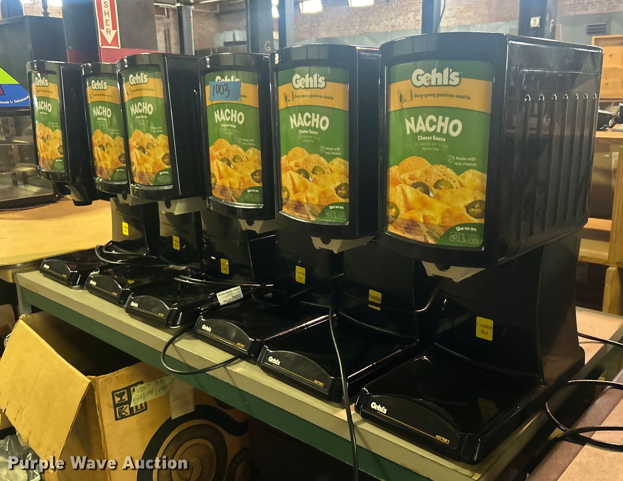 (6) Gehls Hot Top 2 cheese dispensers in Tulsa, OK | Item EG0407 sold ...