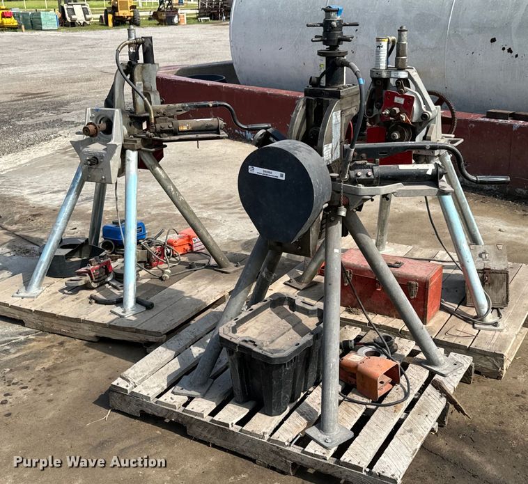 Victaulic AGS (3) pipe roll groovers in Caney, KS | Item DX0563 sold ...