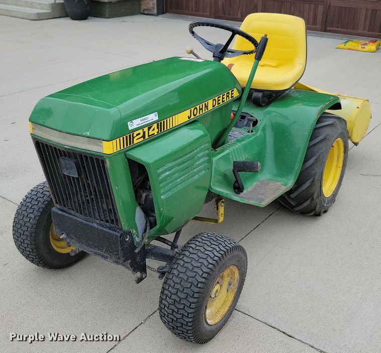 1981 John Deere 214 tractor in Winterset, IA | Item KB9023 sold ...