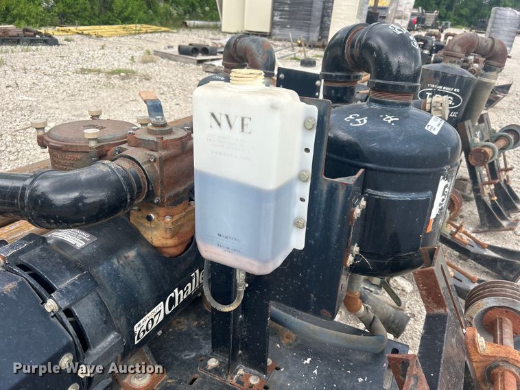 (3) Challenger 100-607-FS 607 Heavy Duty vacuum pumps in Tulsa, OK ...