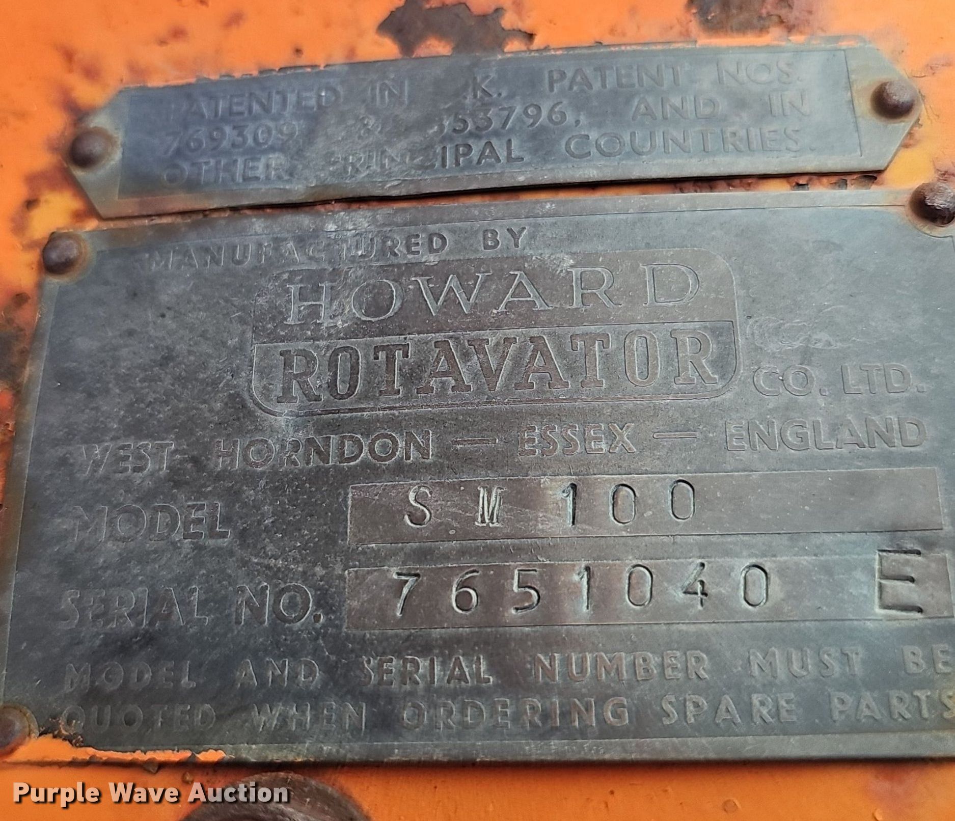 Howard Rotavator SM100 rototiller in Fairbury, NE | Item DP0920 for ...