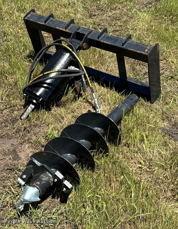 Skid steer auger in Yates Center, KS | Item DX0508 sold | Purple Wave