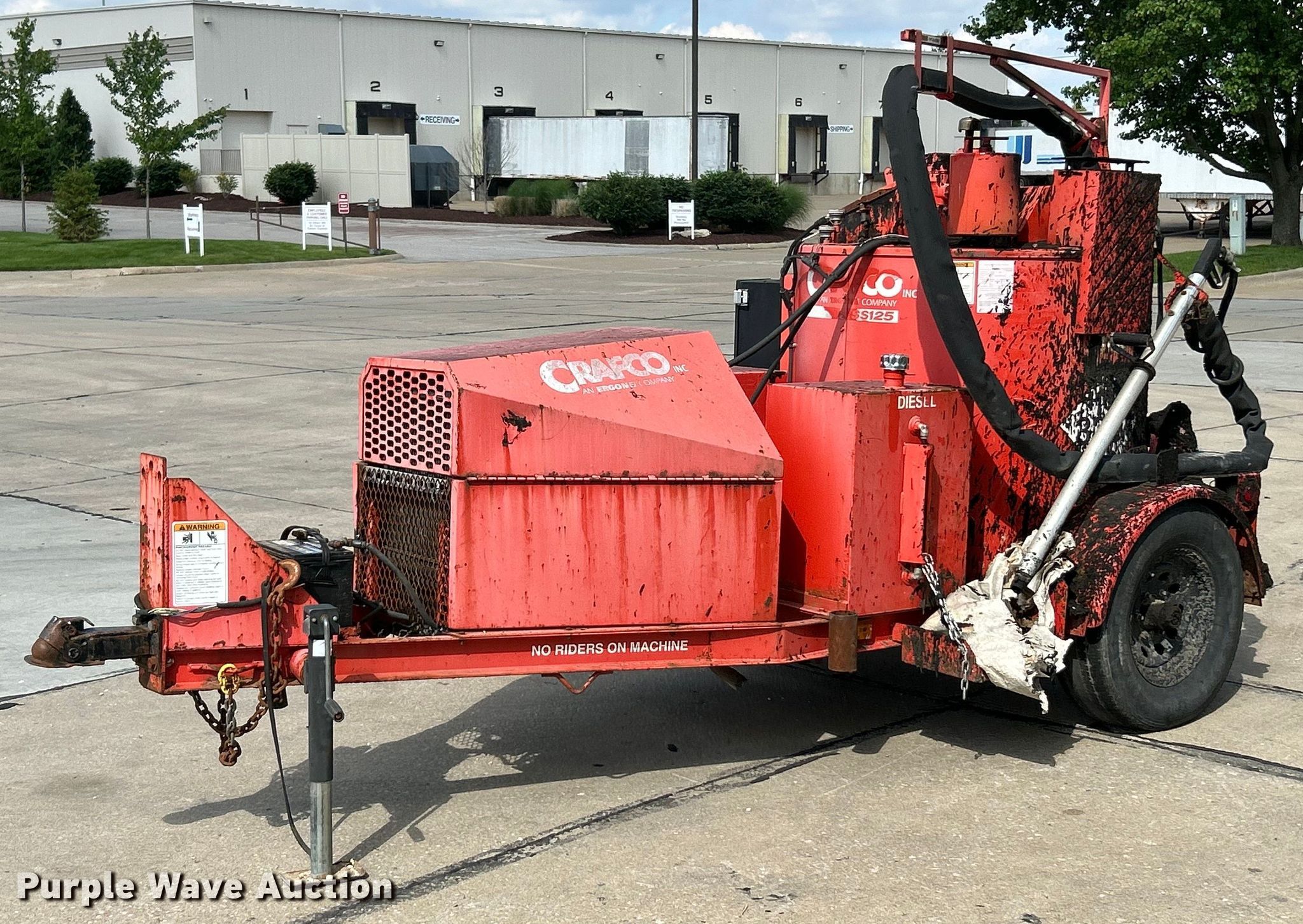 2006 Crafco SS125 melter applicator in St. Peters, MO | Item EK4659 ...