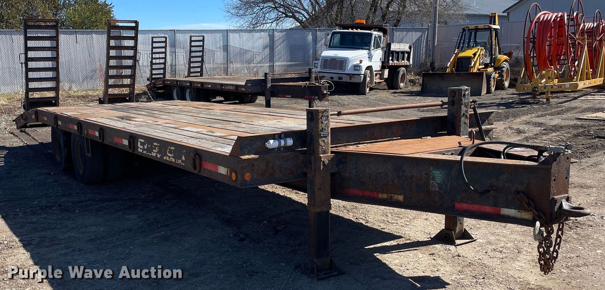 2013 Lucon Inc equipment trailer in Lannon, WI | Item OG9833 for sale ...