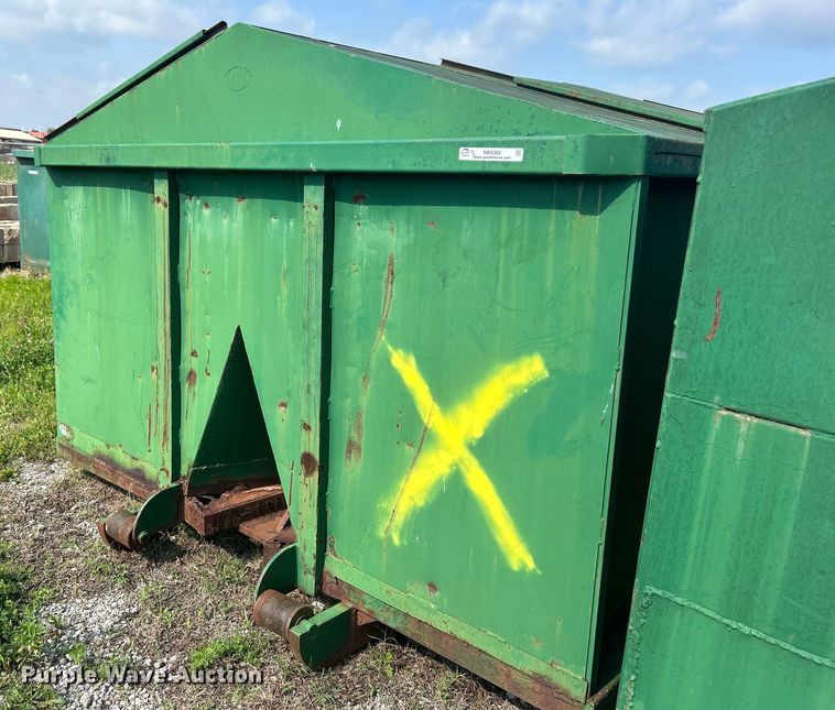 Roll-off container in Tahlequah, OK | Item NB9389 sold | Purple Wave