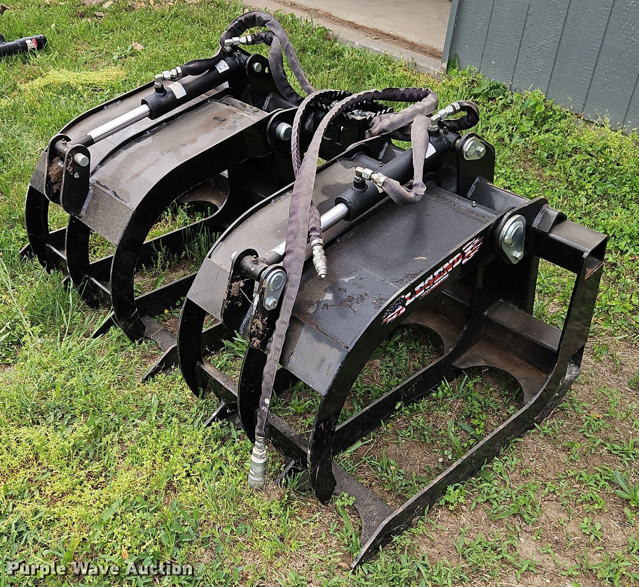 Legend Attachments skid steer rock grapple bucket in Grandview, MO ...
