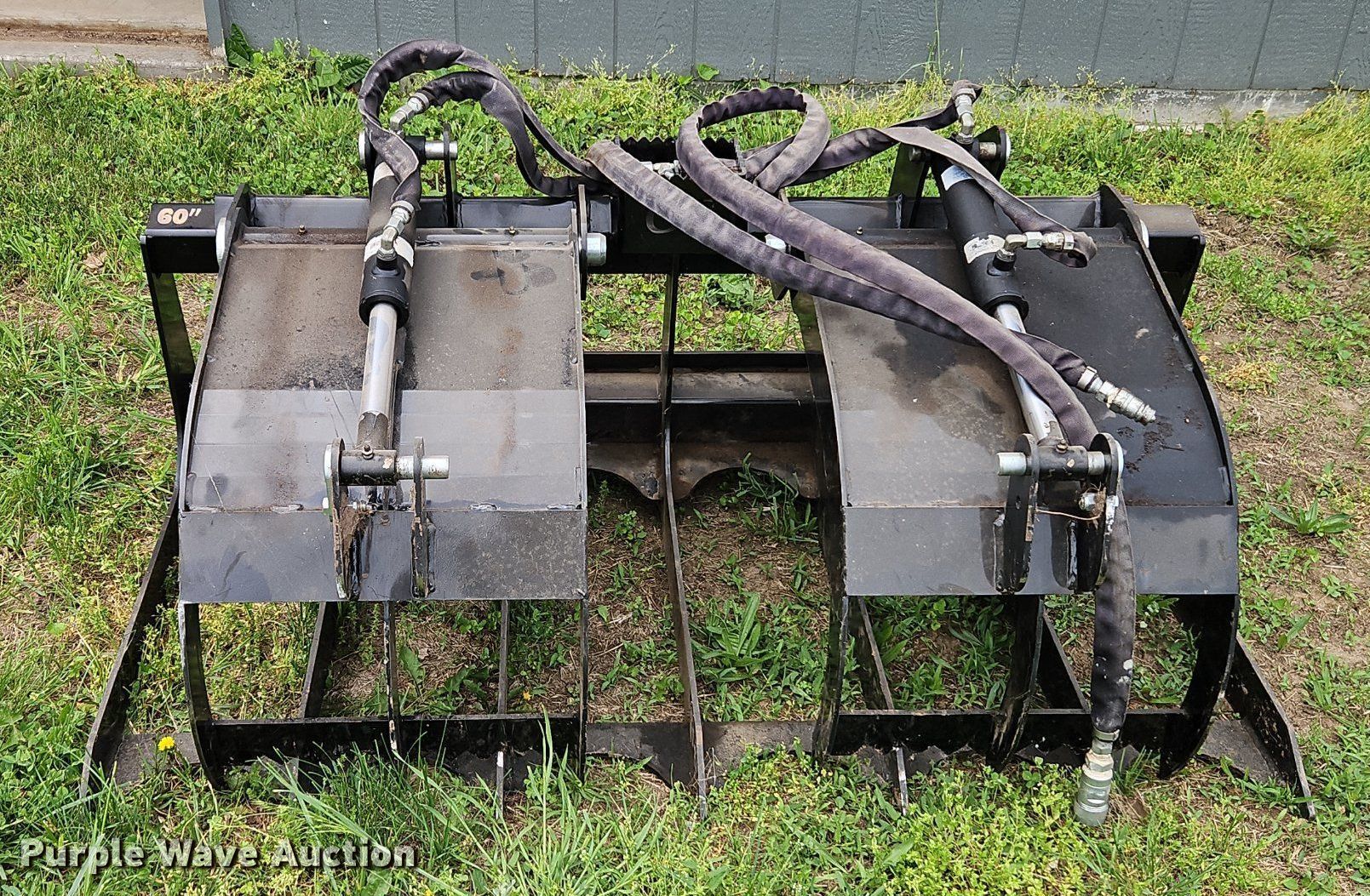 Legend Attachments skid steer rock grapple bucket in Grandview, MO ...