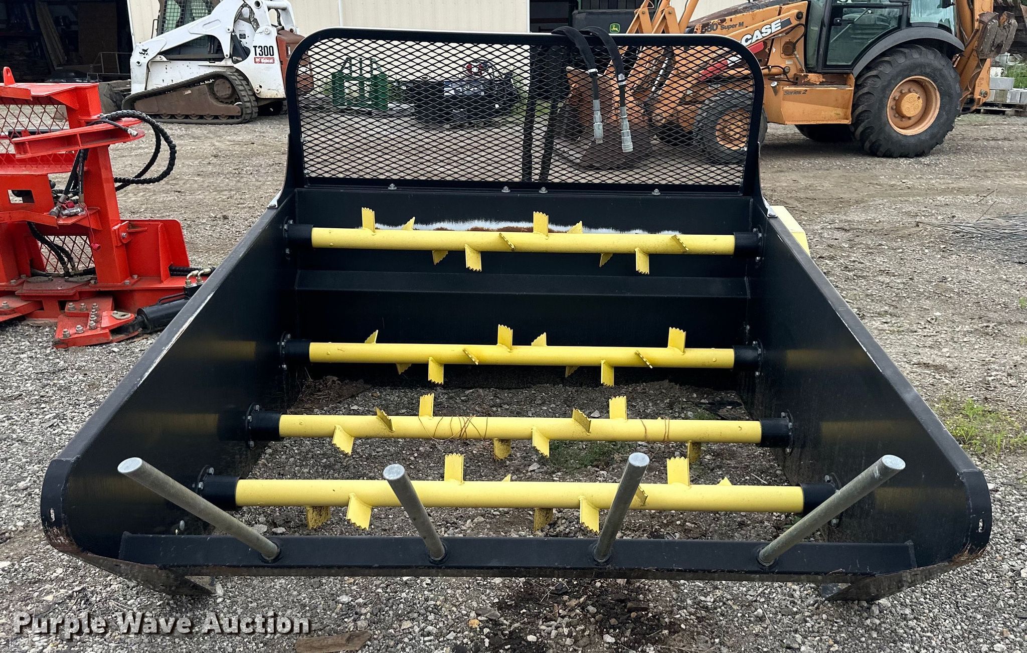 Roto-King skid steer bale processor in Perry, KS | Item NT9321 sold ...