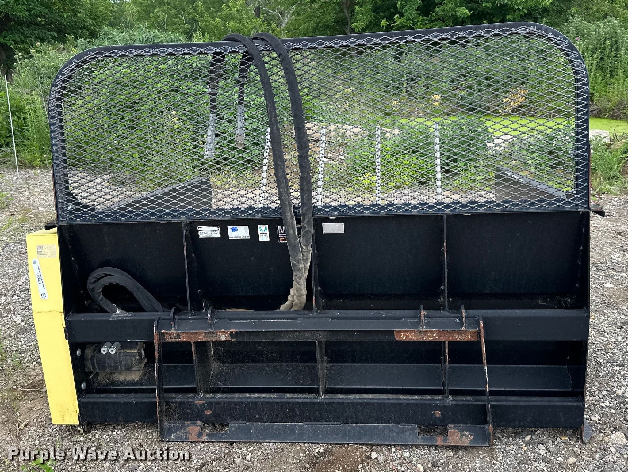 Roto-King skid steer bale processor in Perry, KS | Item NT9321 for sale ...