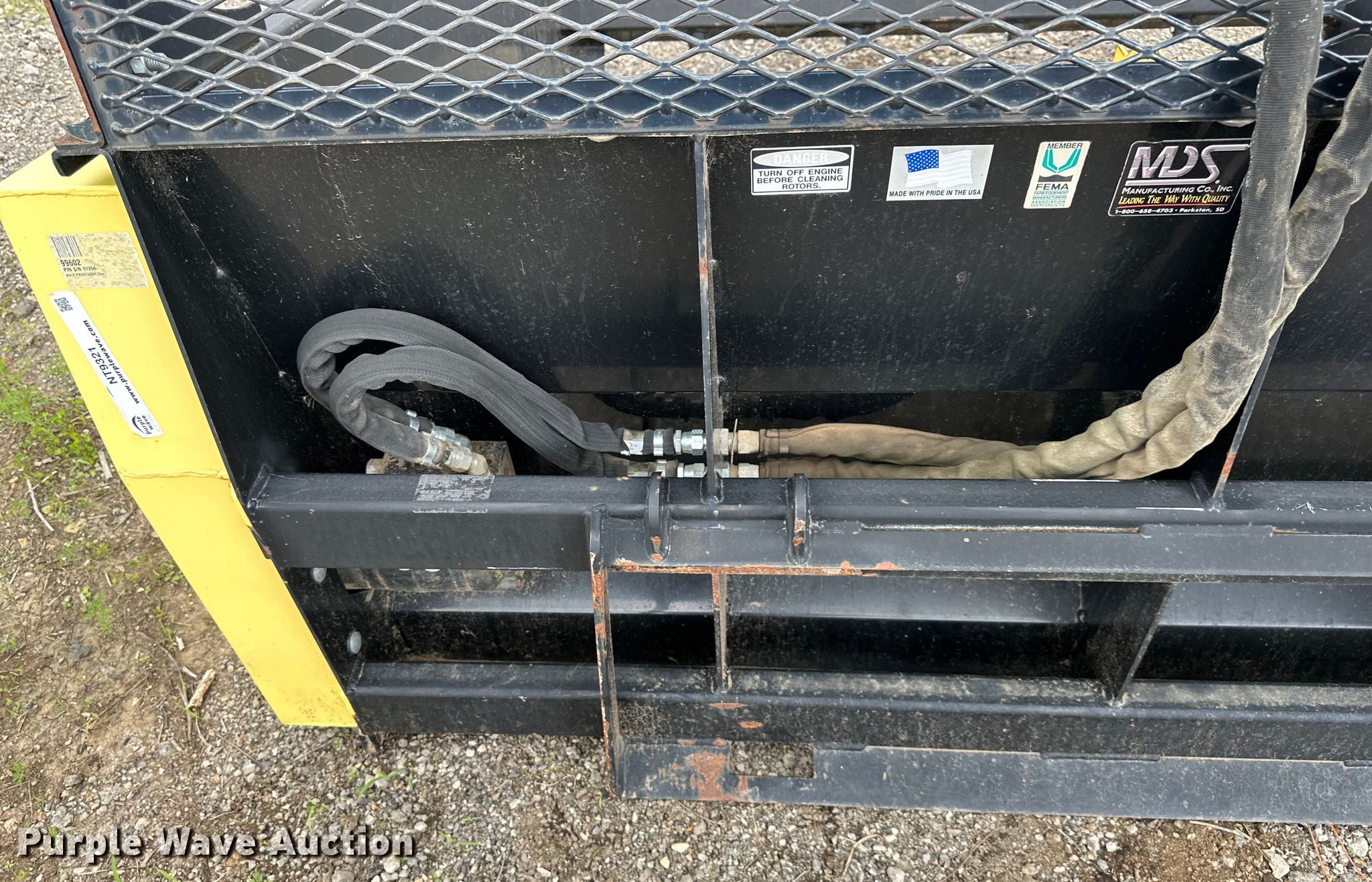 Roto-King skid steer bale processor in Perry, KS | Item NT9321 sold ...