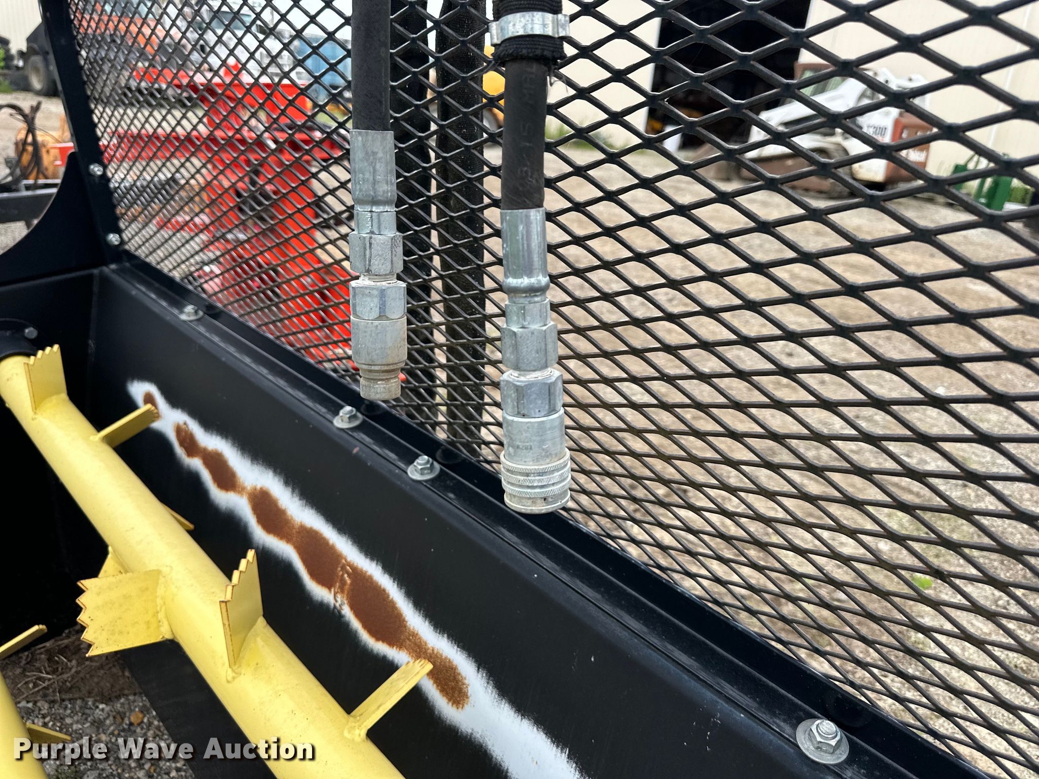 Roto-King skid steer bale processor in Perry, KS | Item NT9321 sold ...