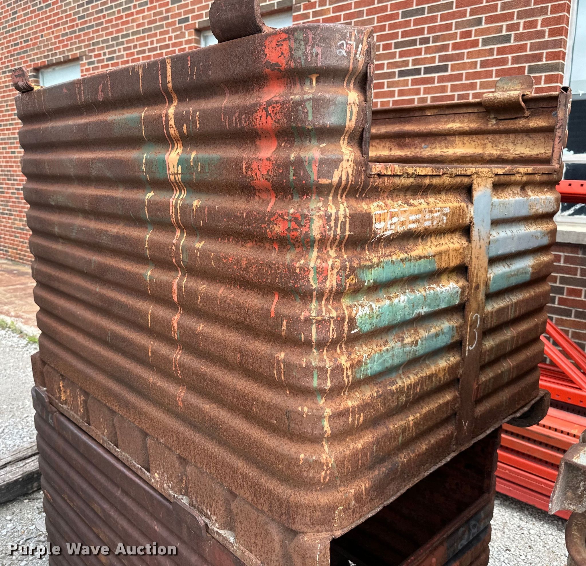 (5) scrap containers in Kansas City, MO | Item EJ6944 sold | Purple Wave