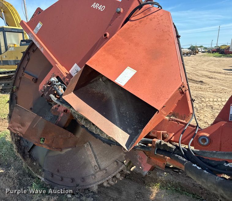 Ditch Witch R100 rock saw in Wichita, KS | Item NL9912 sold | Purple Wave