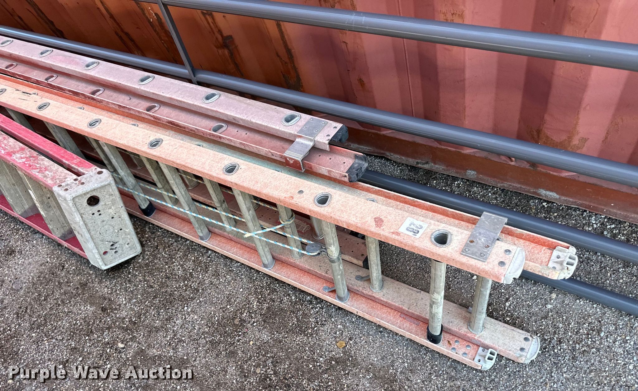 Ladders in Augusta, KS | Item OL9579 sold | Purple Wave