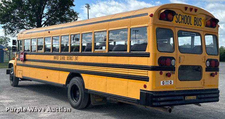 2001 Blue Bird B7 school bus in Cherokee, KS | Item DX0785 sold ...