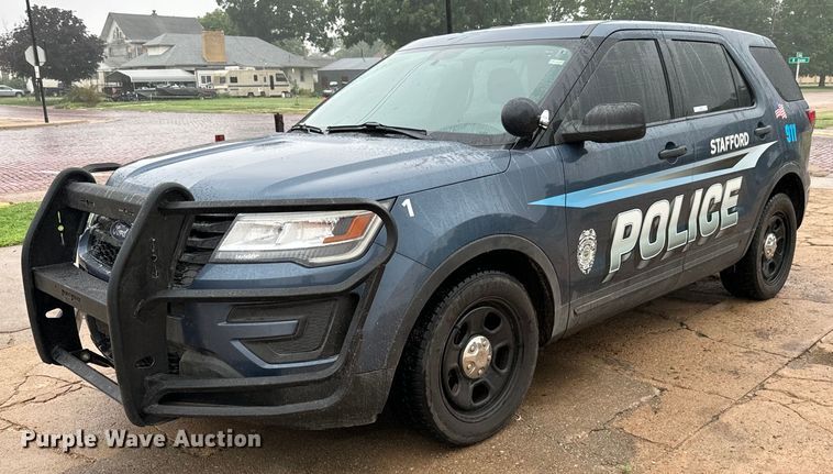 2018 Ford Explorer Police Interceptor SUV in Stafford, KS | Item NL9916 ...