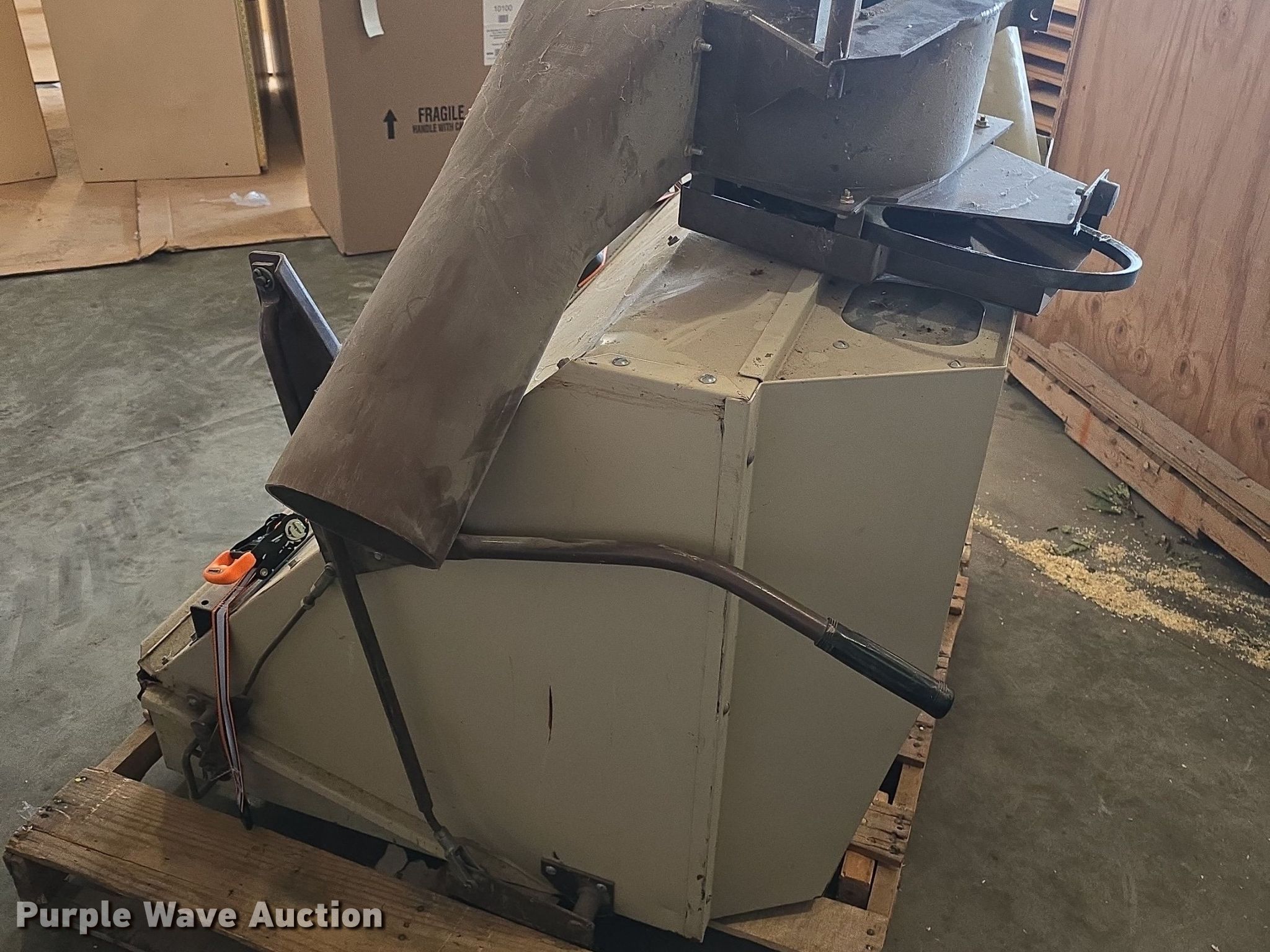 Grasshopper 723K grass bagger in Holton, KS | Item EK5985 sold | Purple ...