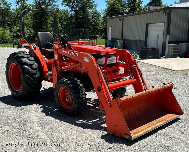Kubota L3010D MFWD tractor in Pittsburg, KS | Item DX0733 sold | Purple ...