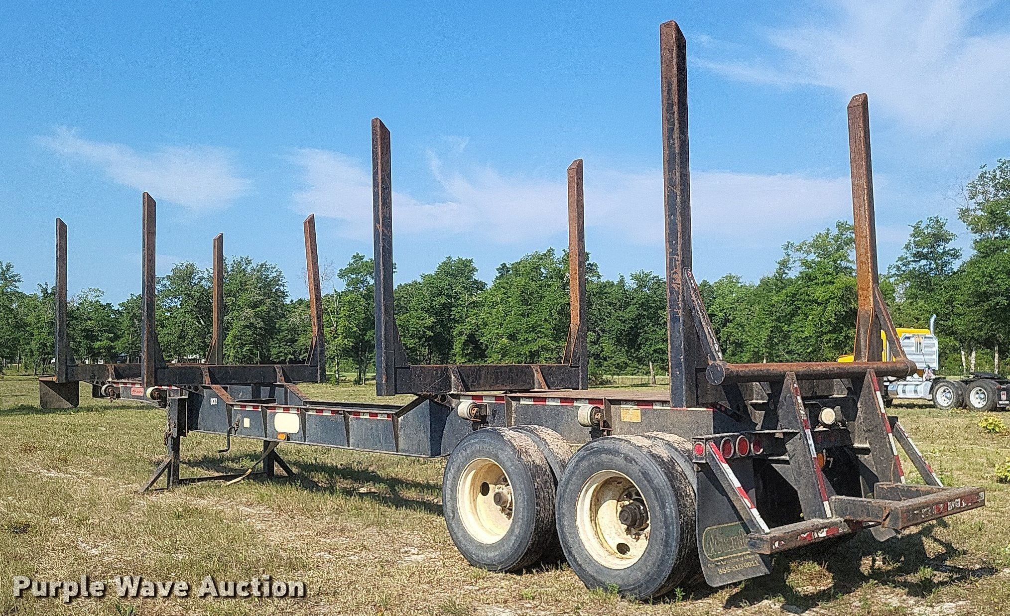 2013 McLendon log trailer in Bristol, FL | Item DR4810 sold | Purple Wave