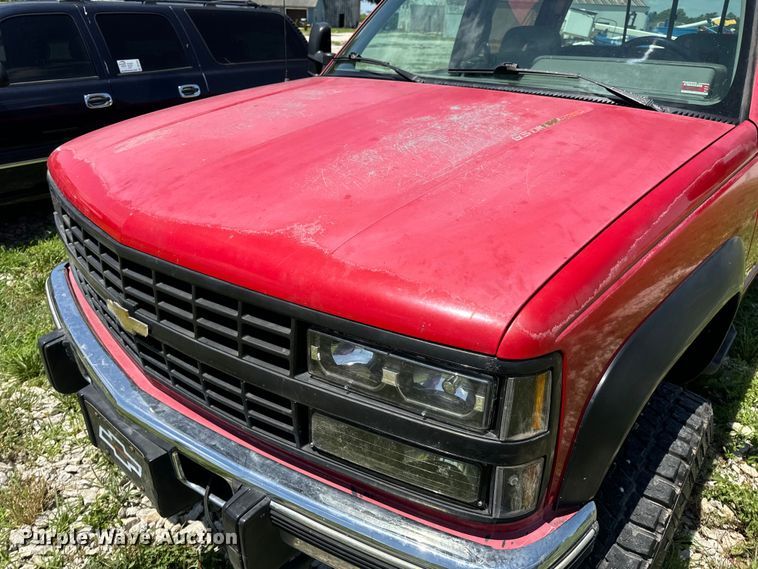 1993 Chevrolet K3500 Crew Cab pickup truck in Odessa, MO | Item EH6939 ...