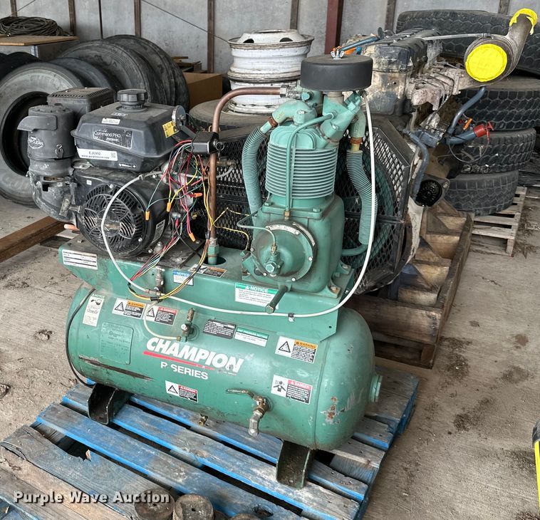 Champion P Series air compressor in Saint Joseph, MO | Item EJ6992 sold ...