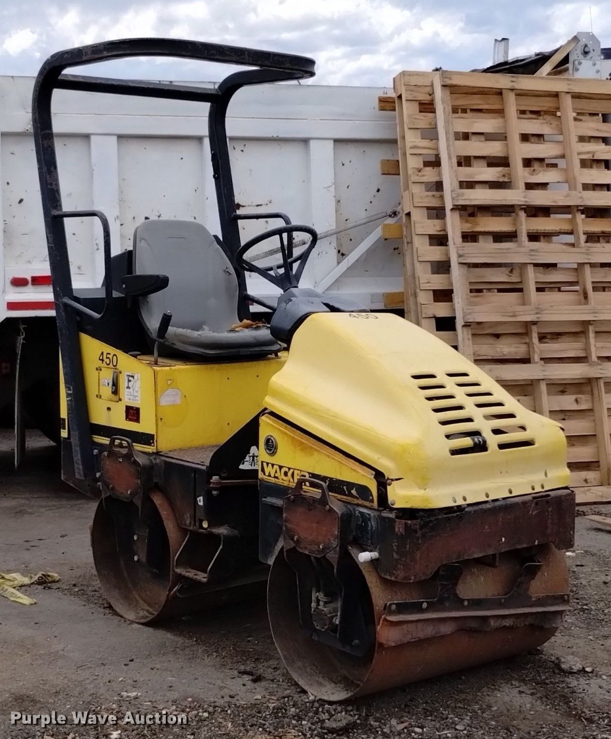1999 Wacker RD11A double drum roller in Denver, CO | Item DQ6148 sold ...