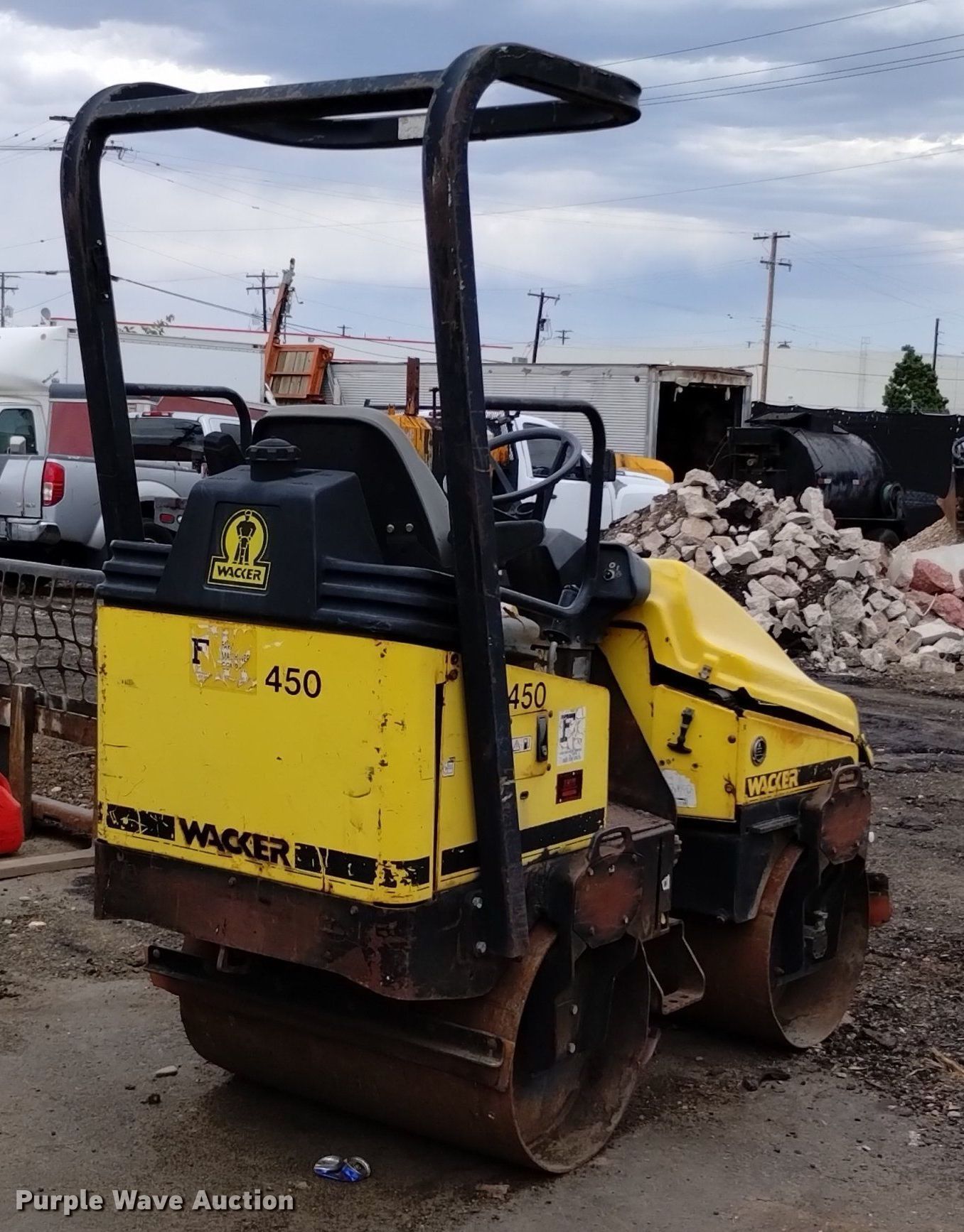 1999 Wacker RD11A double drum roller in Denver, CO | Item DQ6148 for ...