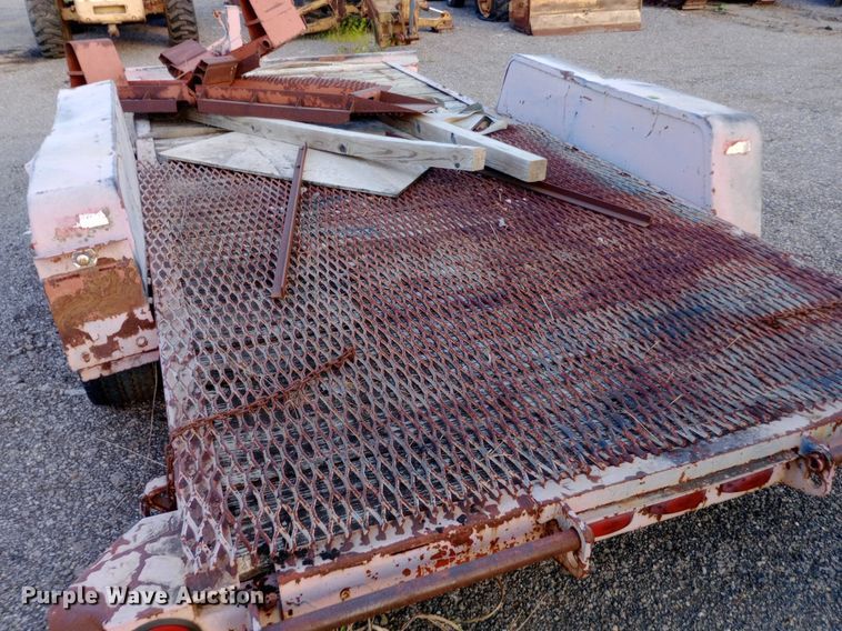 1989 Charles Machine Works, Inc. tilt deck equipment trailer in Owasso ...