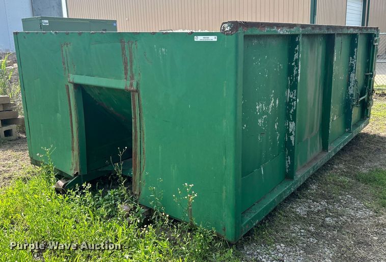 Roll-off container in Tahlequah, OK | Item NB9385 sold | Purple Wave