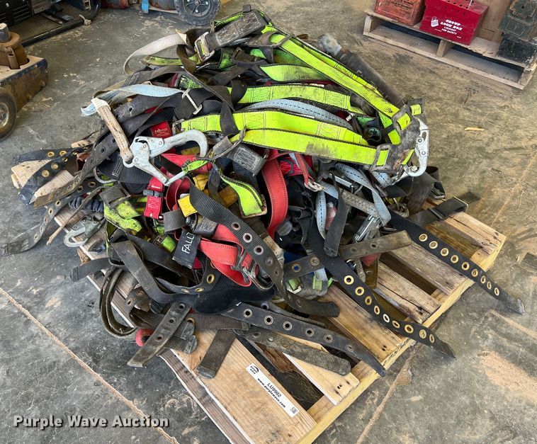 Fall protection harnesses in Andrews, TX | Item LU9982 sold | Purple Wave