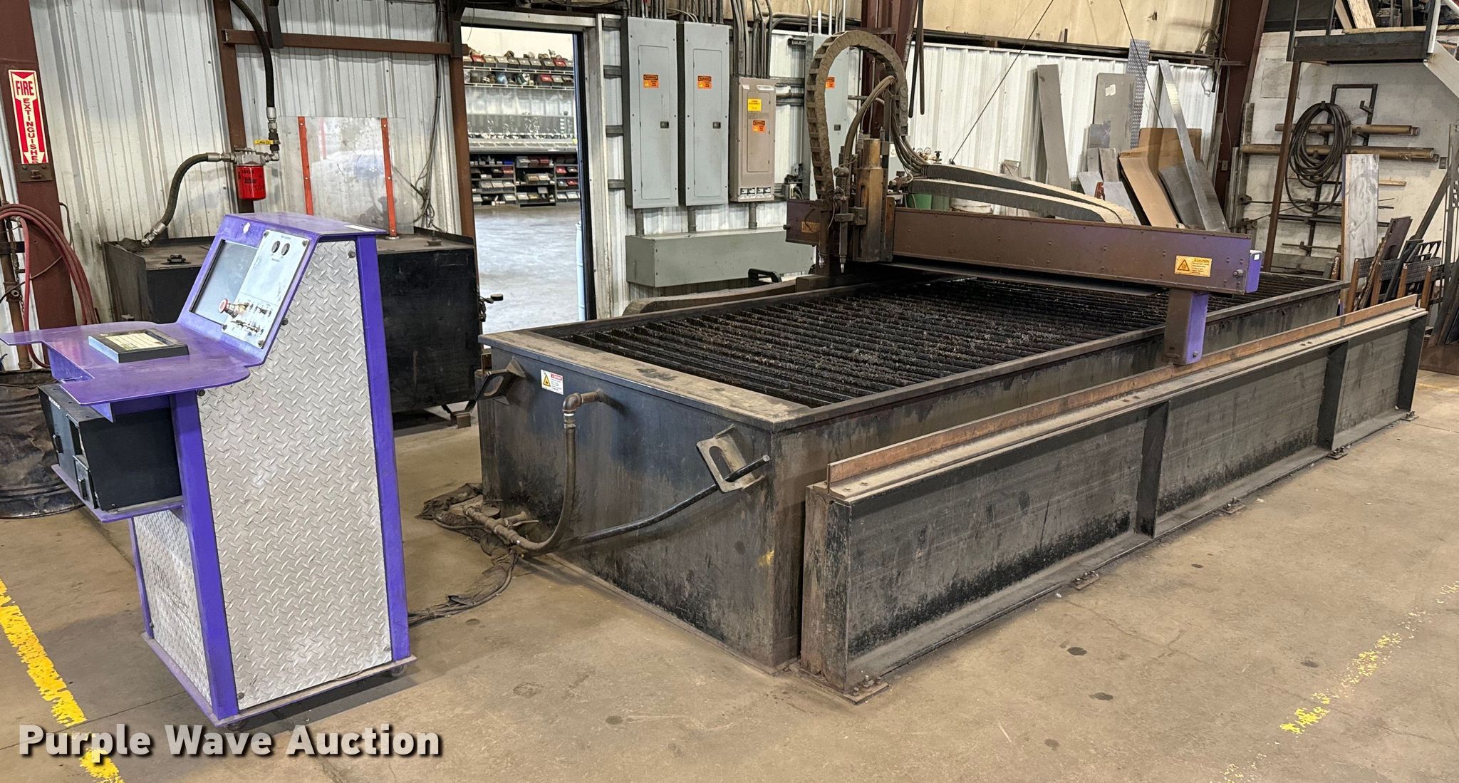2008 Retro Systens H60-EDR1S CNC plasma/torch cutting table in Towanda ...