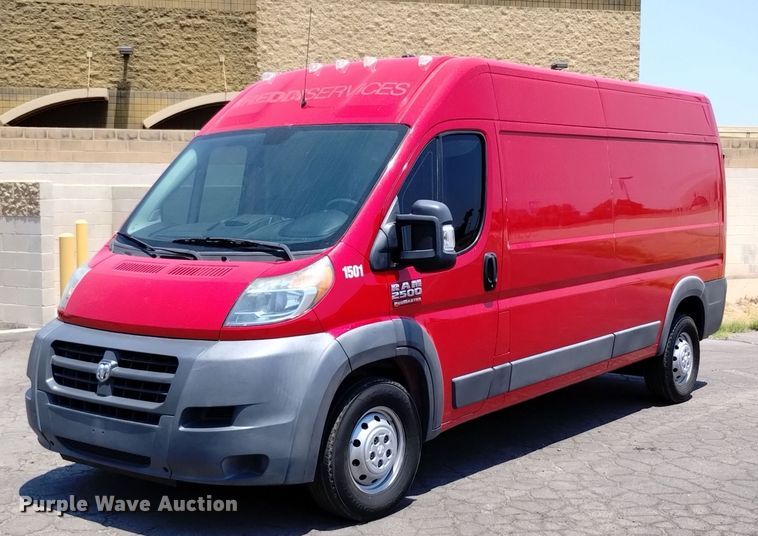 2015 Dodge Ram Promaster 2500 van in Peoria, AZ | Item LO9030 sold ...