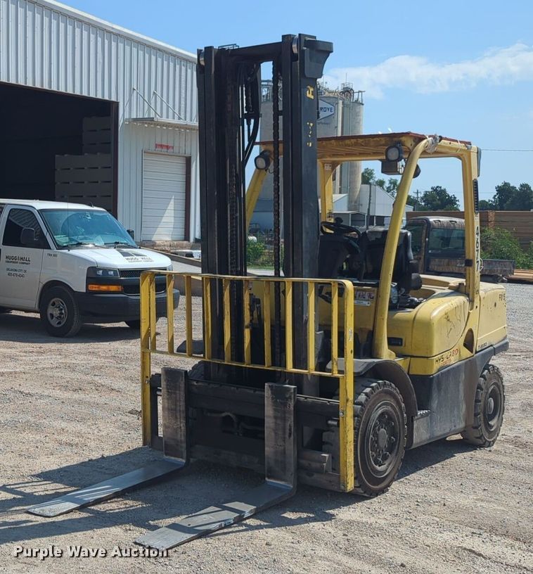 Hyster 80 forklift in Oklahoma City, OK | Item NW9670 sold | Purple Wave