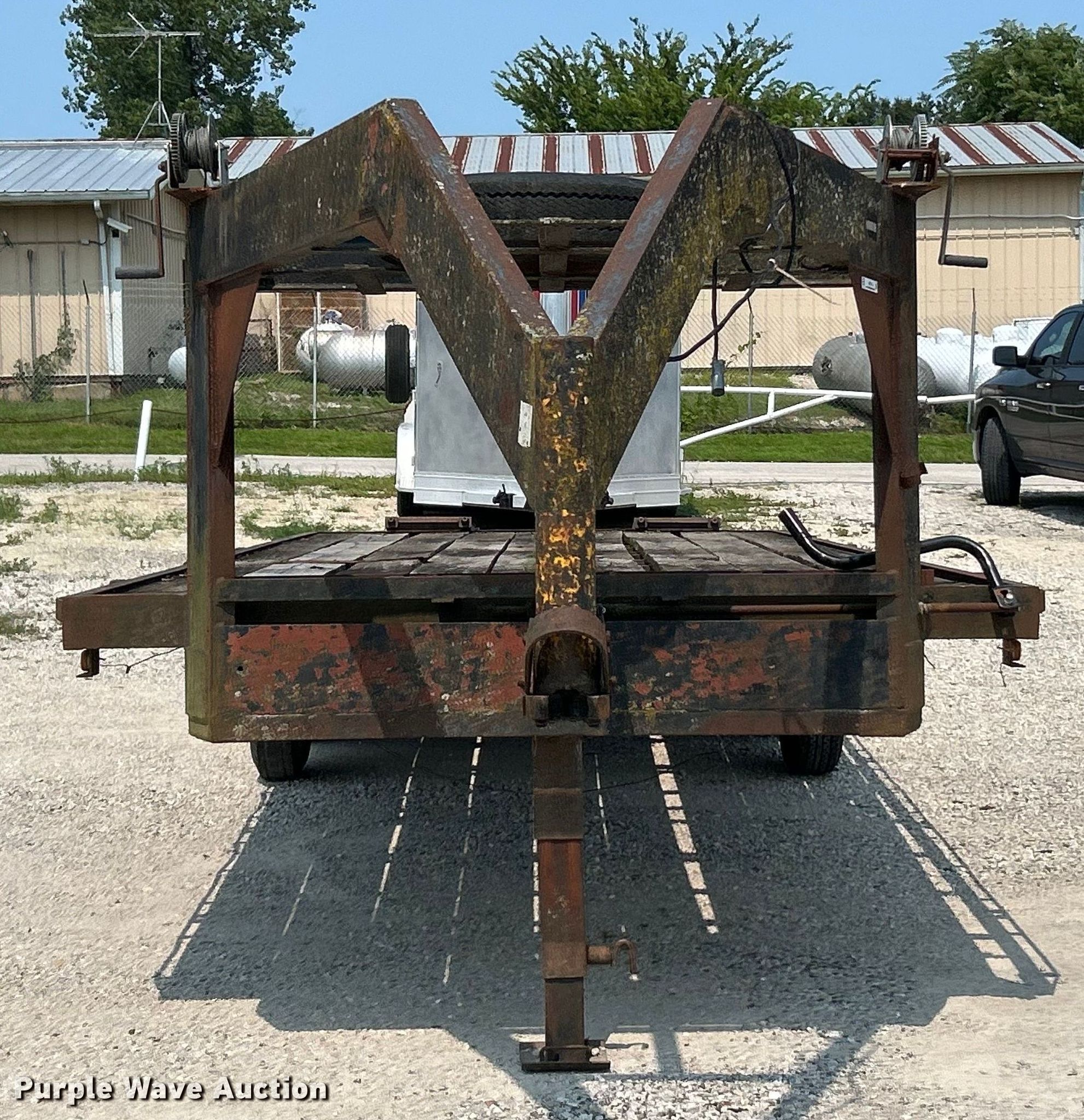 1992 shop built equipment trailer in House Springs, MO | Item EK4961 ...